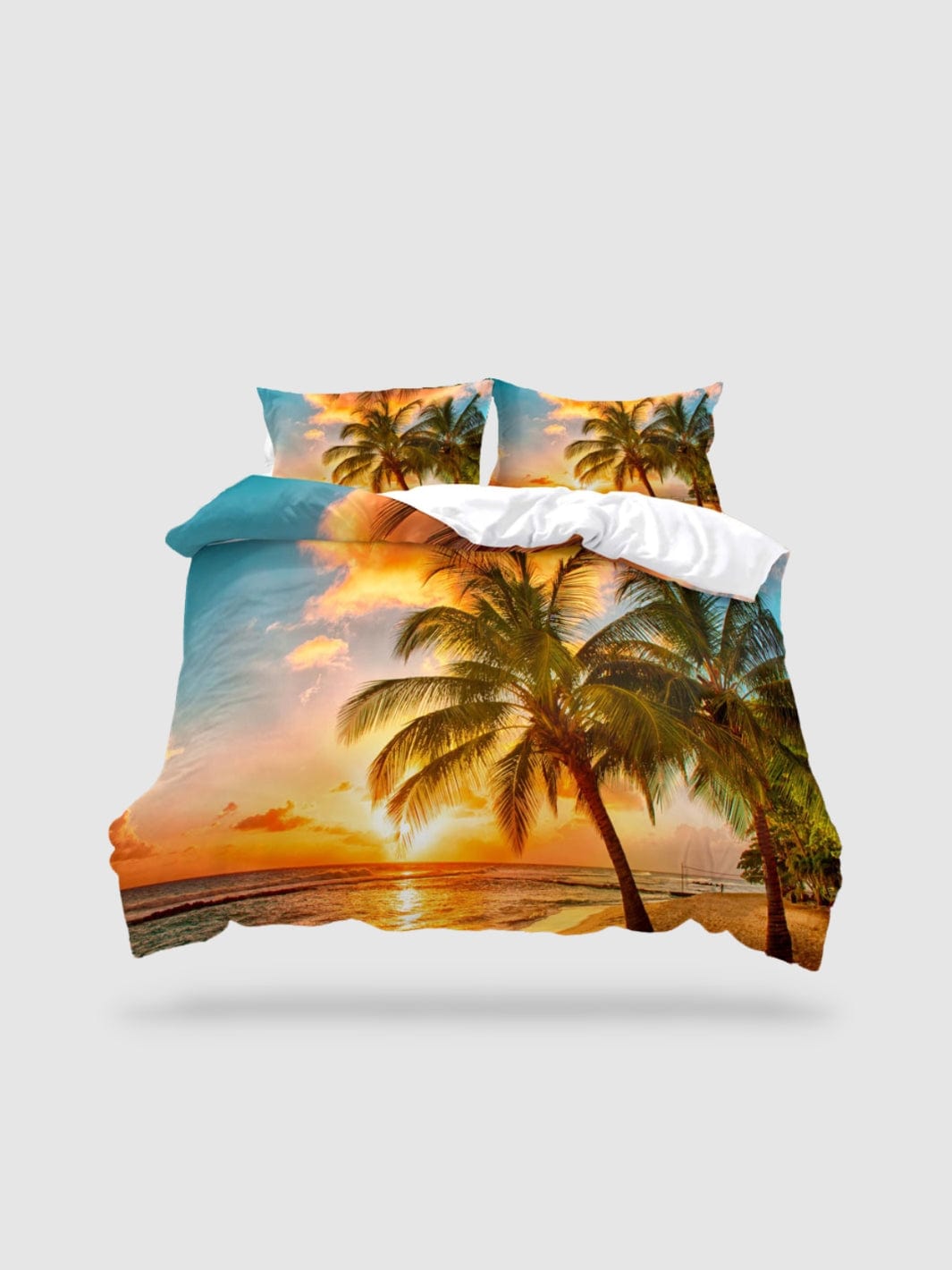 Housse de couette palmier